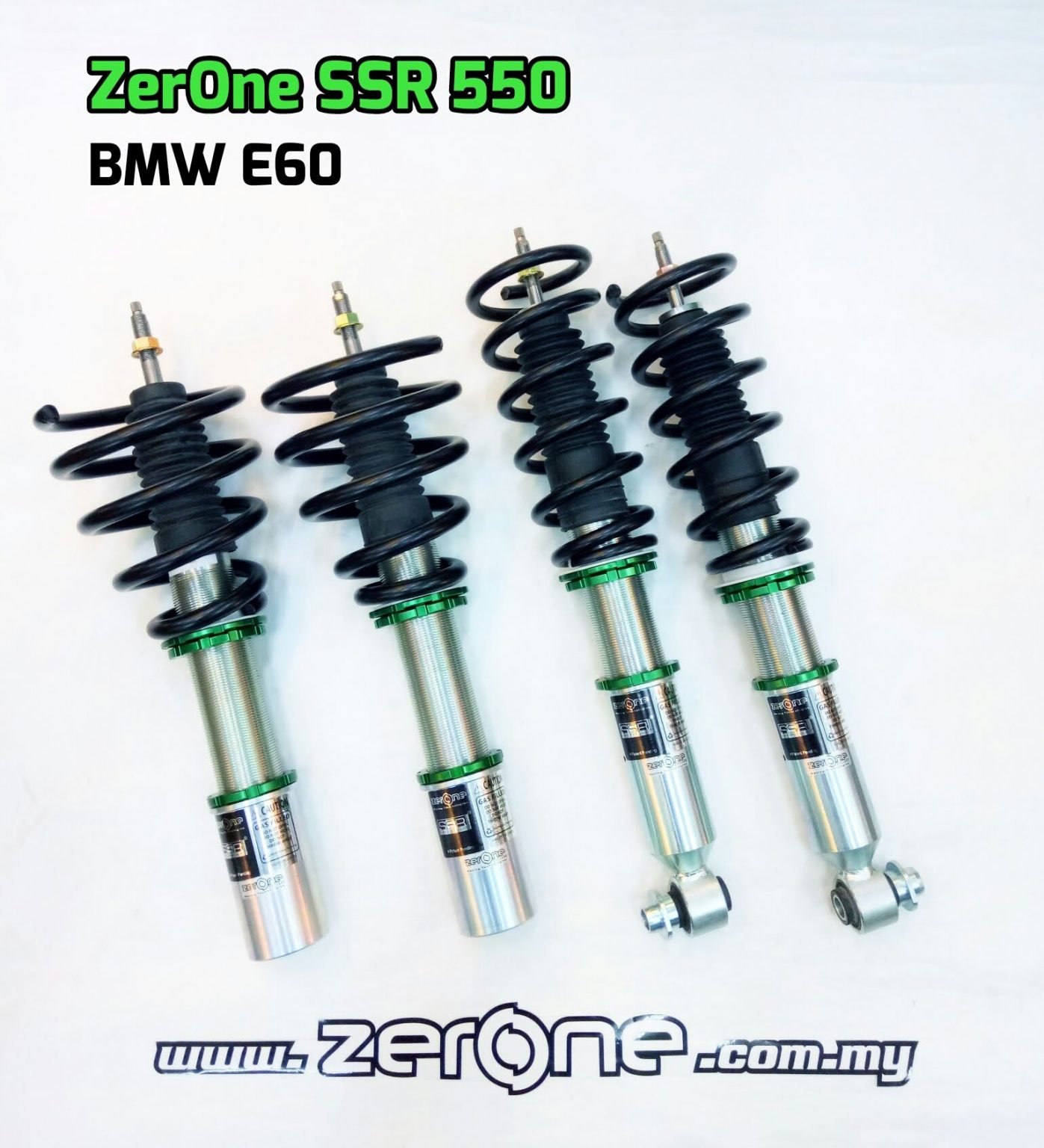 Zerone SSR550 Adjustable Coilover Kit (BMW E60) – ZerOne