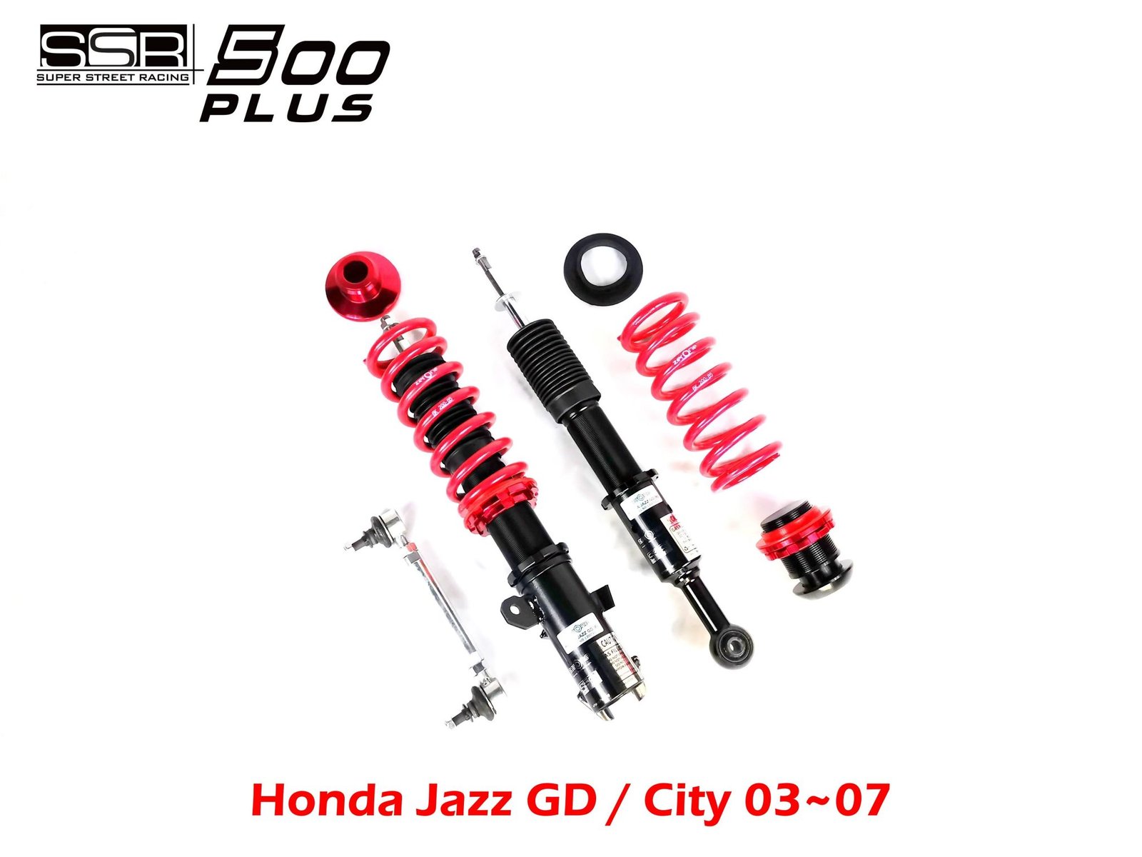 Zerone SSR500 PLUS Adjustable Coilover Kit (Honda Jazz GD / City 03 ...